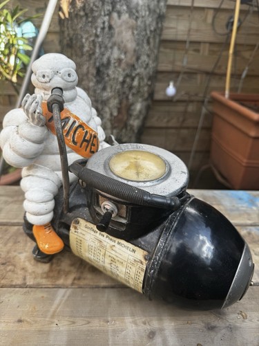 Vintage Original 1930’s Cast Iron Michelin Man (Bibendum) Air ...