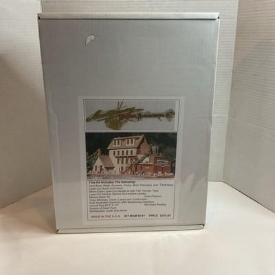 Micro-Scale Models Inc. HO Scale Montgomery Broom Manufacturing MSM ...