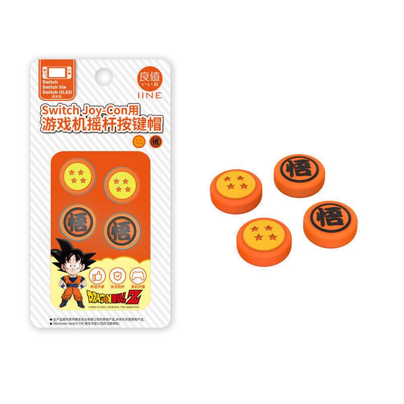 Joy-con Thumb Stick Grip Cap Dragon Ball Z For Nintendo Switch NS Lite ...
