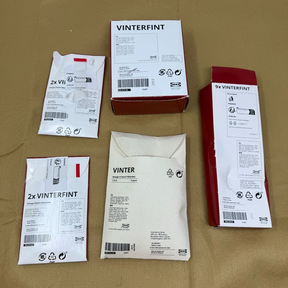 Vinterfint Christmas Set Mushroom Tree Garland Wreath Charms IKEA ...