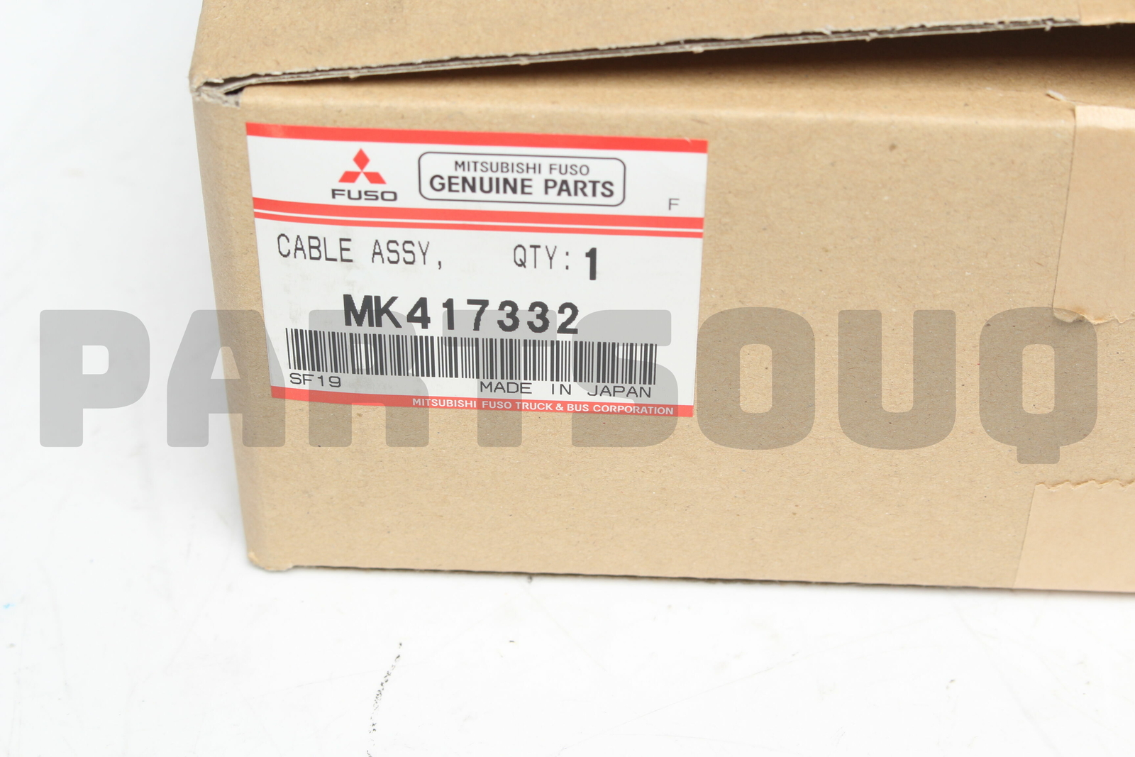 MK417332 Genuine Mitsubishi CABLE ASSY,PARKING REAR | eBay