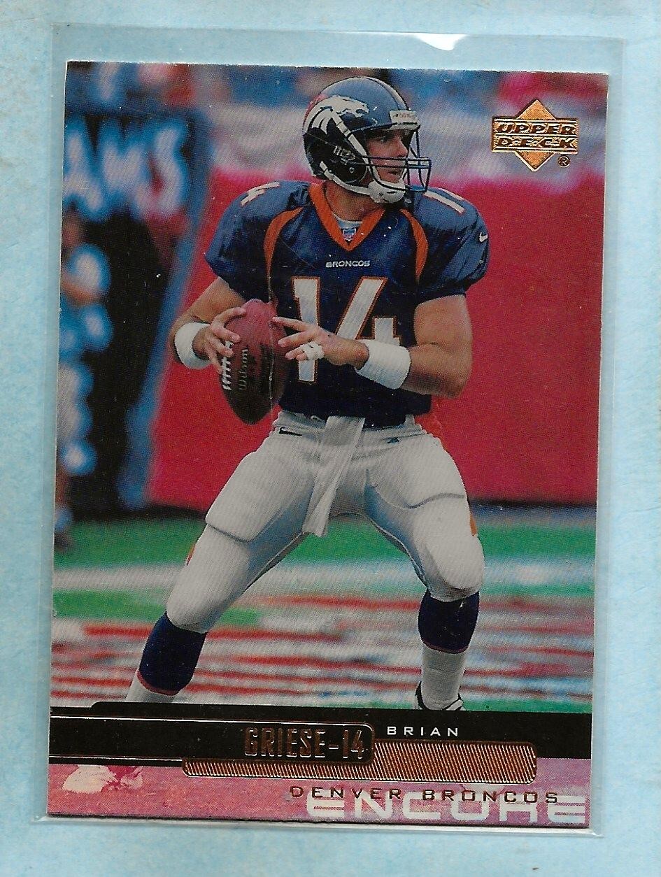 BRIAN GRIESE - 1999 Upper Deck Encore - #58 - Broncos - Comb. Shipping ...