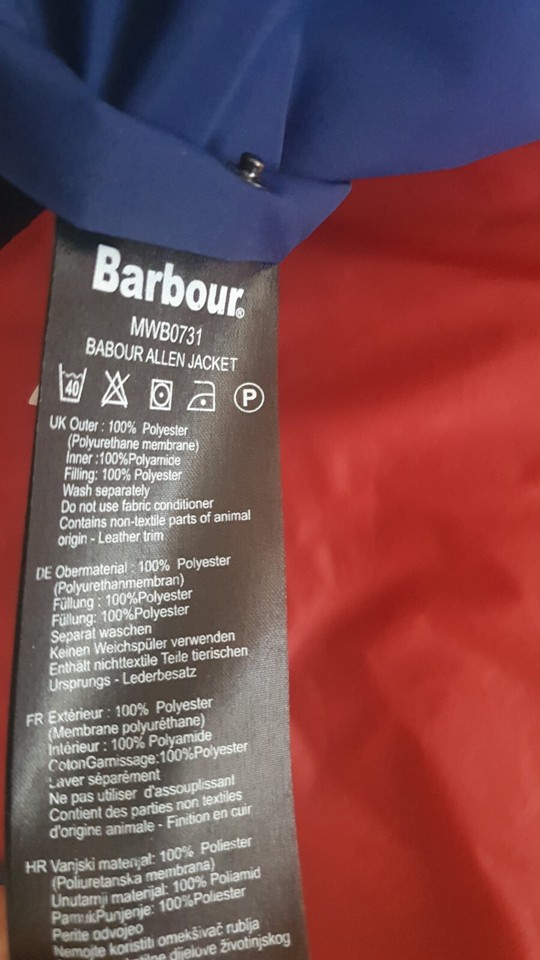 Mens Barbour Allen Jacket | eBay UK