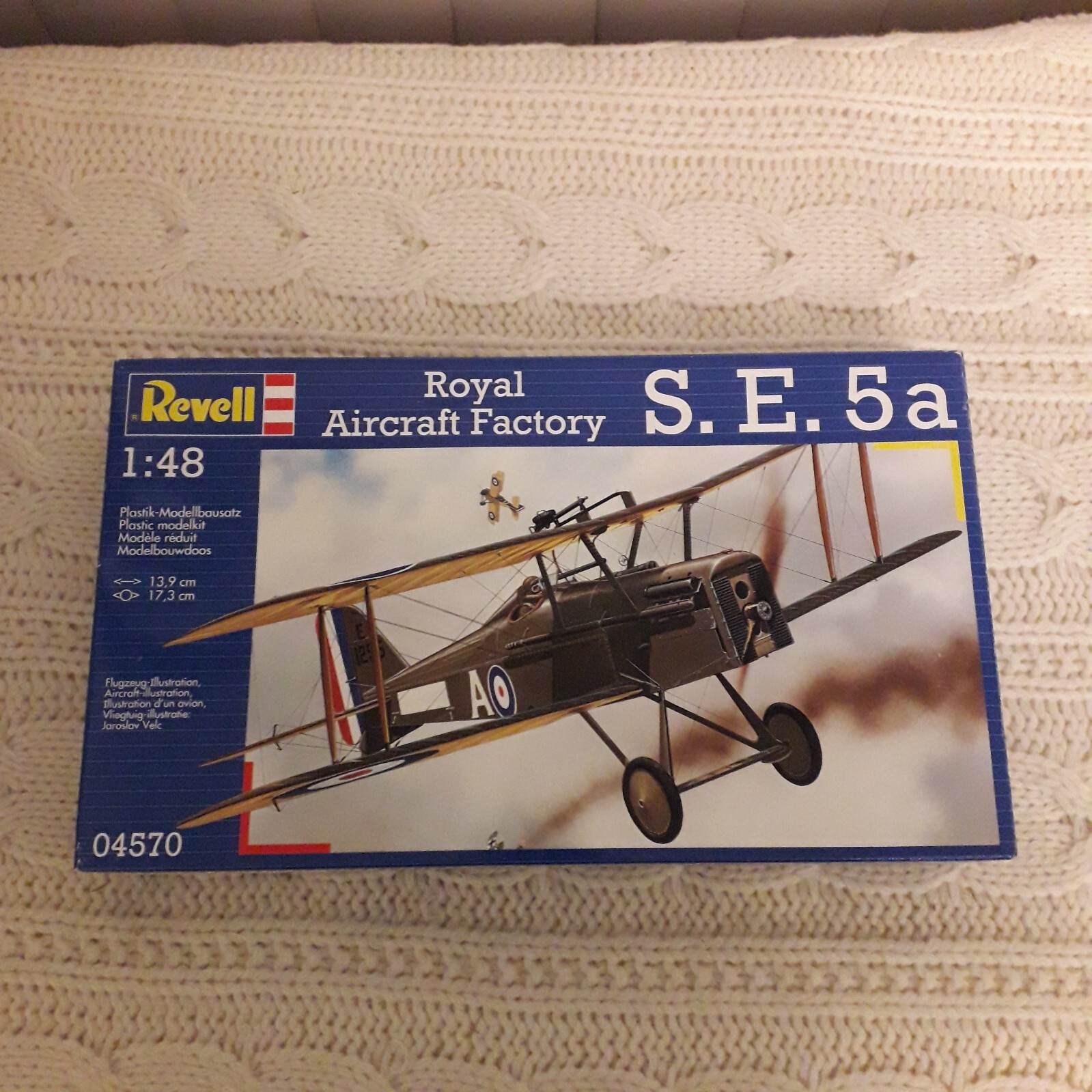 Revell Royal Aircraft Factory S.e 5a Model Kit 04061 Scale 1 72 for ...