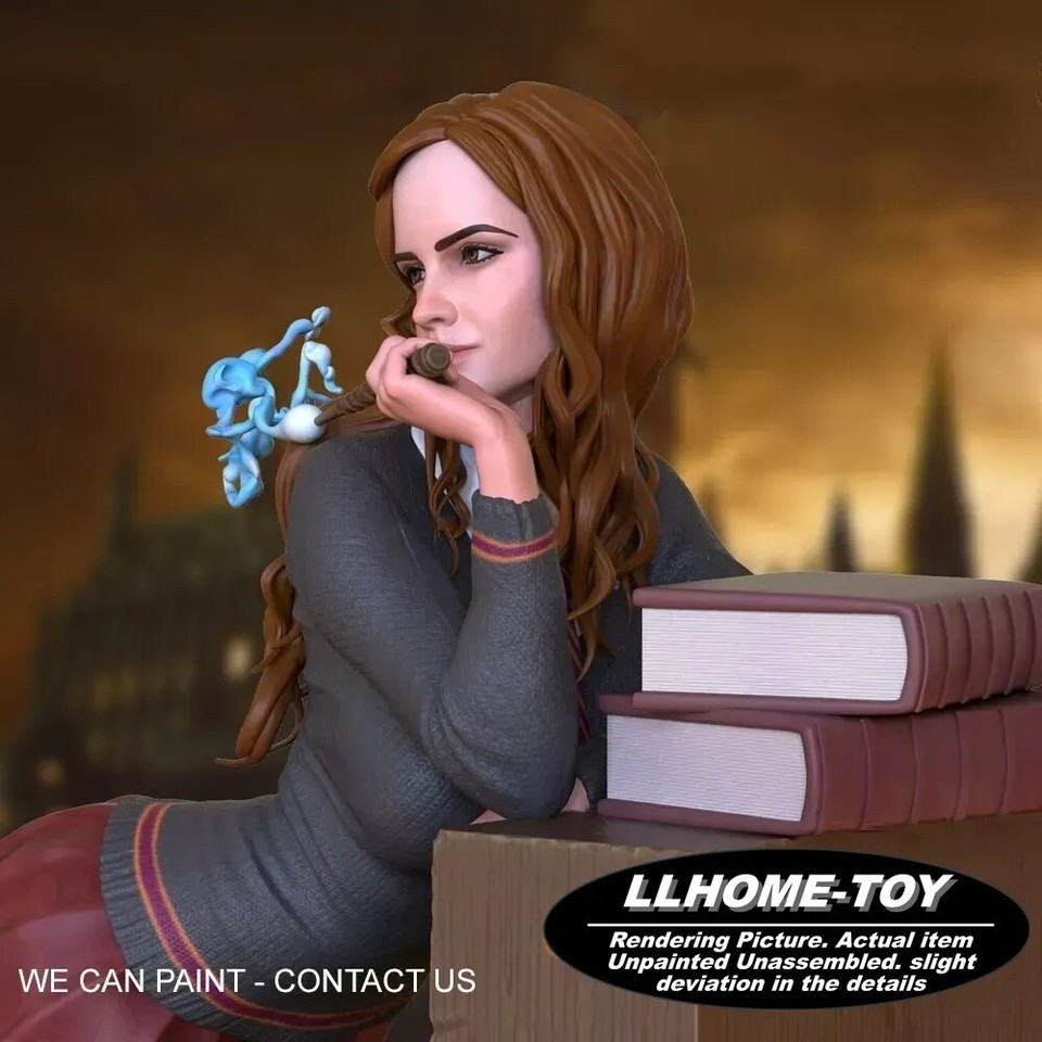 1:6 Hermione NSFW Resin Model Kit Unpainted 3d Print GK Statue Figure ...