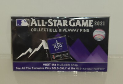 MLB ALL-STAR GAME 2021 WINCRAFT COLLECTIBLE GIVEAWAY PIN NOT IN ...
