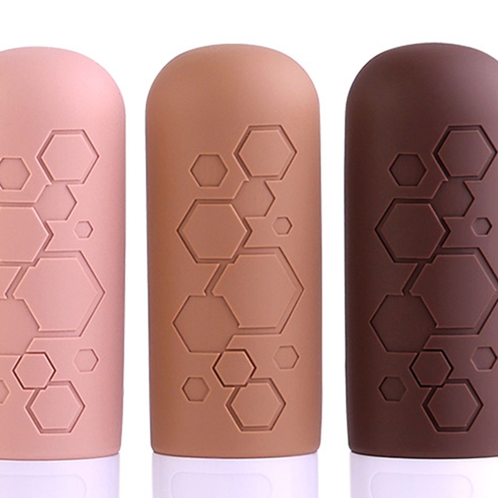 Sunscreen Travel Bottle Reusable Toiletries Leak-proof Silicone ...