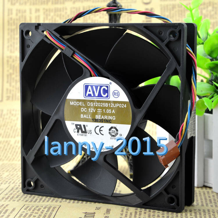 1PC For AVC fan DS12025B12UP024 12V 1.05A | eBay