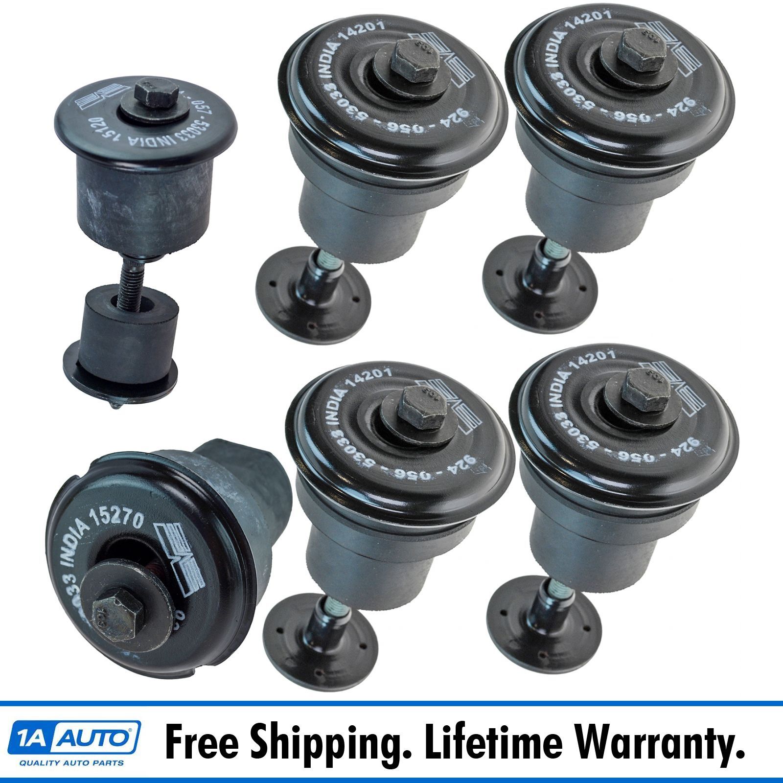 Dorman Body Mount Kit Upper Lower Set of 6 for Ford Econoline Van | eBay