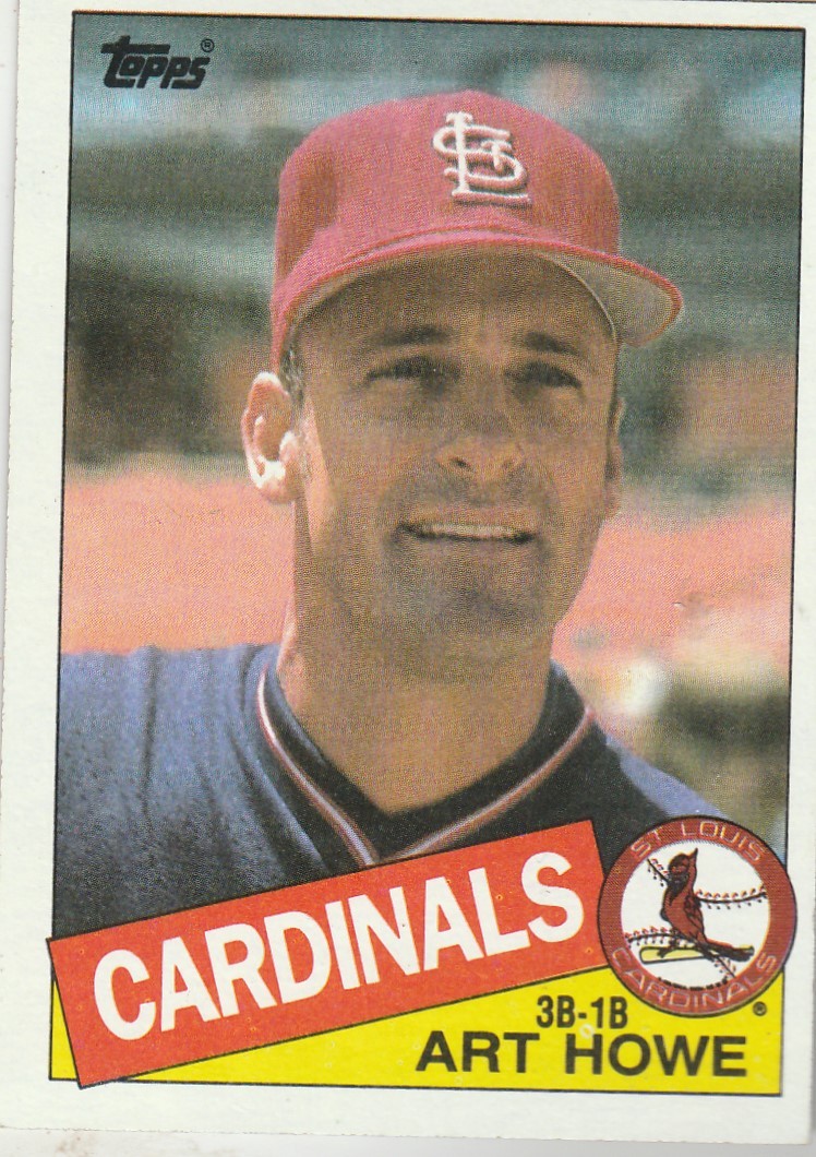 FREE SHIPPING-MINT-1985 Topps St. Louis Cardinals #204 Art Howe | eBay