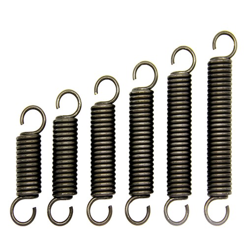 2mm Wire Dia Expansion Springs Extension Tension Spring Expand 45-340mm ...