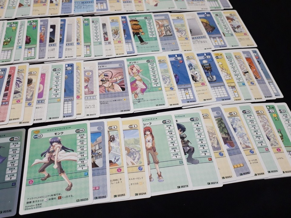 Ragnarok Online Card Game TCG Large Collection Set P PR R U C Anime 80 ...