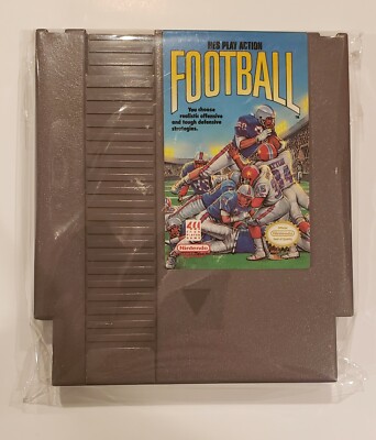 NES Play Action Football (Nintendo NES, 1990) Working Game Guarantee ...