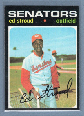 1971 Topps #217 Ed Stroud EX-MT GO550 | eBay