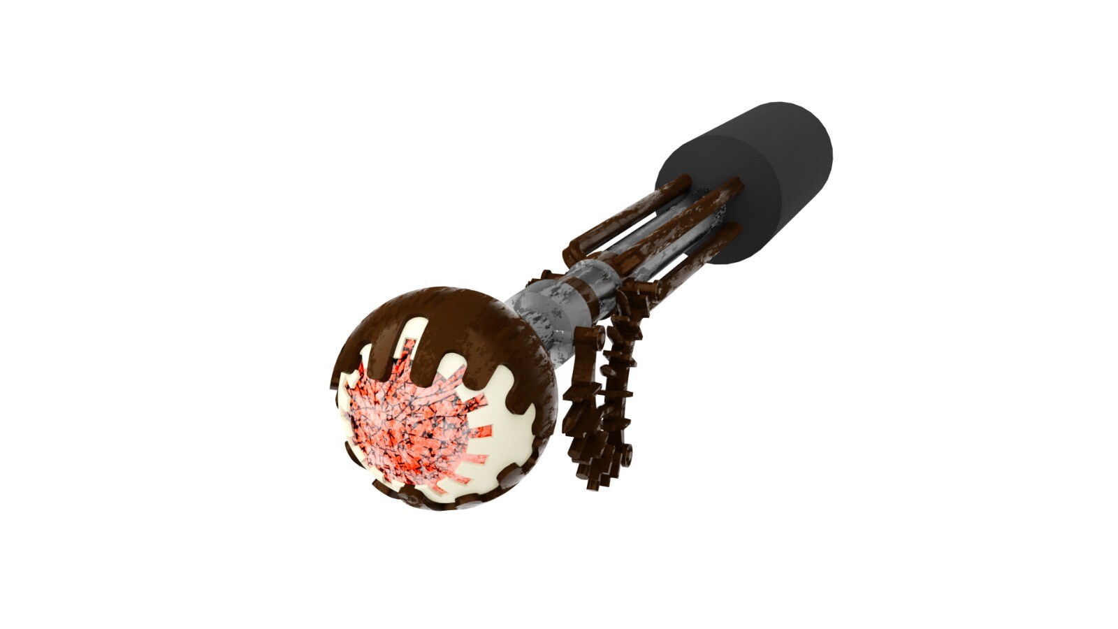 TT-8L/Y7 Gatekeeper Droid Eye for 3.75 in & 6 in Figure Diorama (1:18 ...