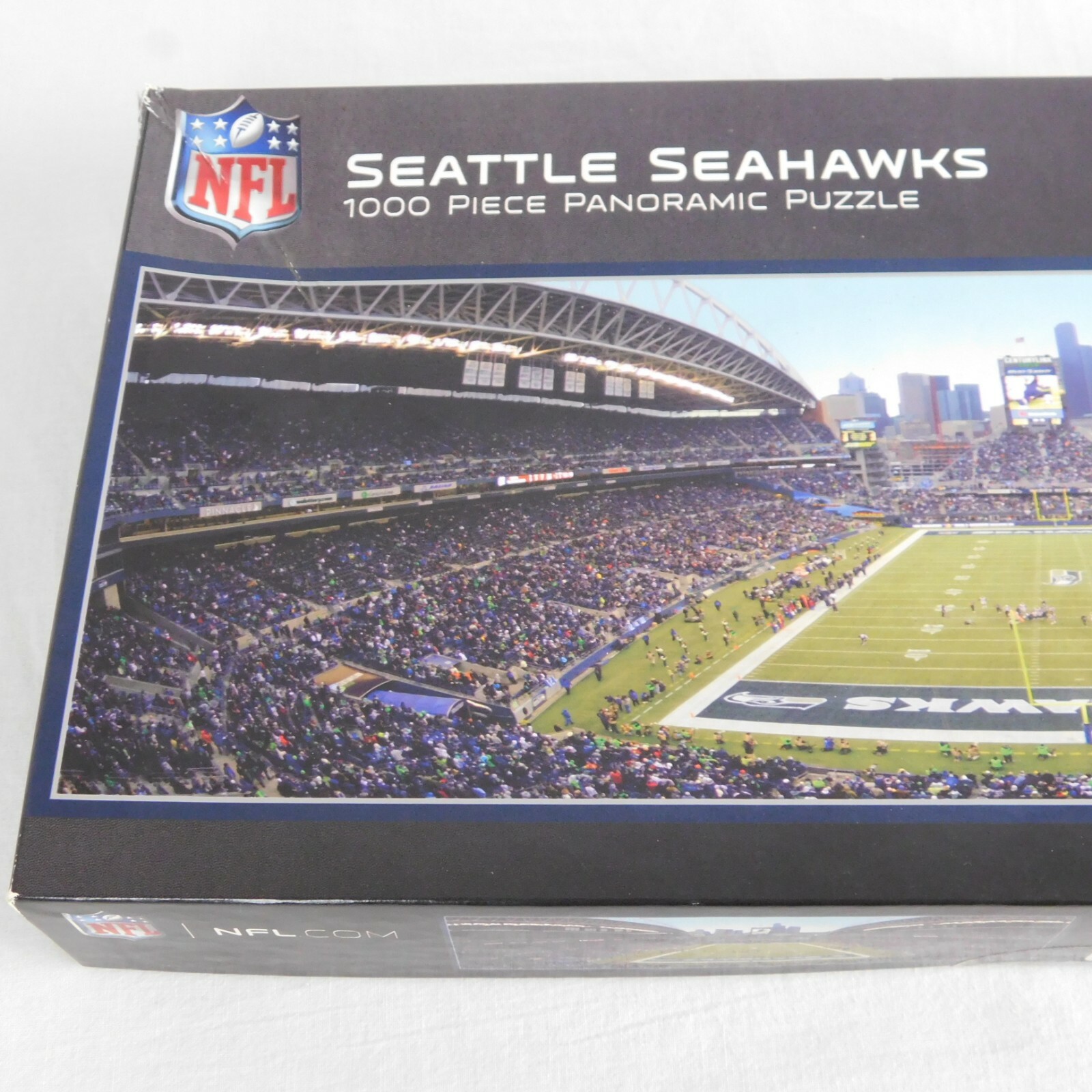 Seattle Seahawks 1000 piece Panoramic Jigsaw Puzzle 39" x 13" NFL ...