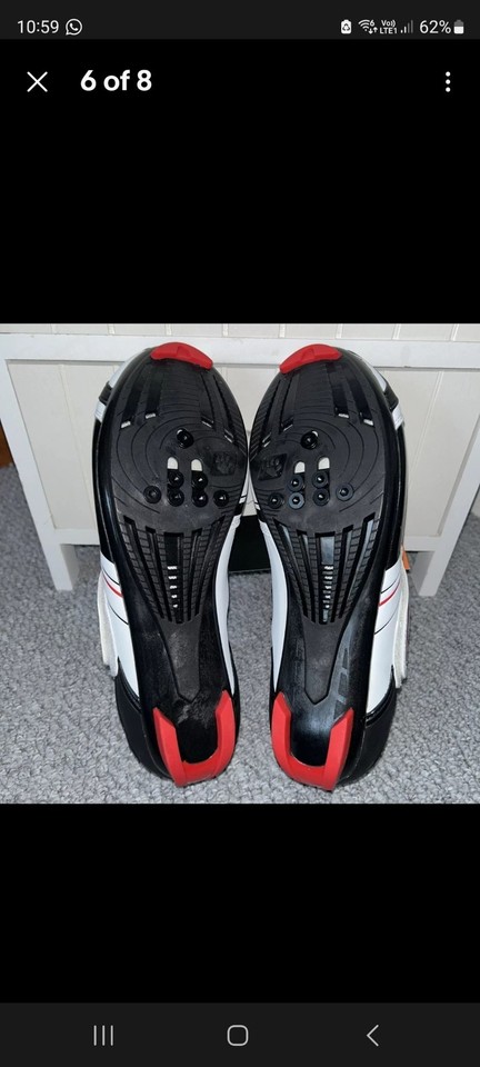 Muddyfox RBS100 White/Black/Red Size 4 | eBay UK