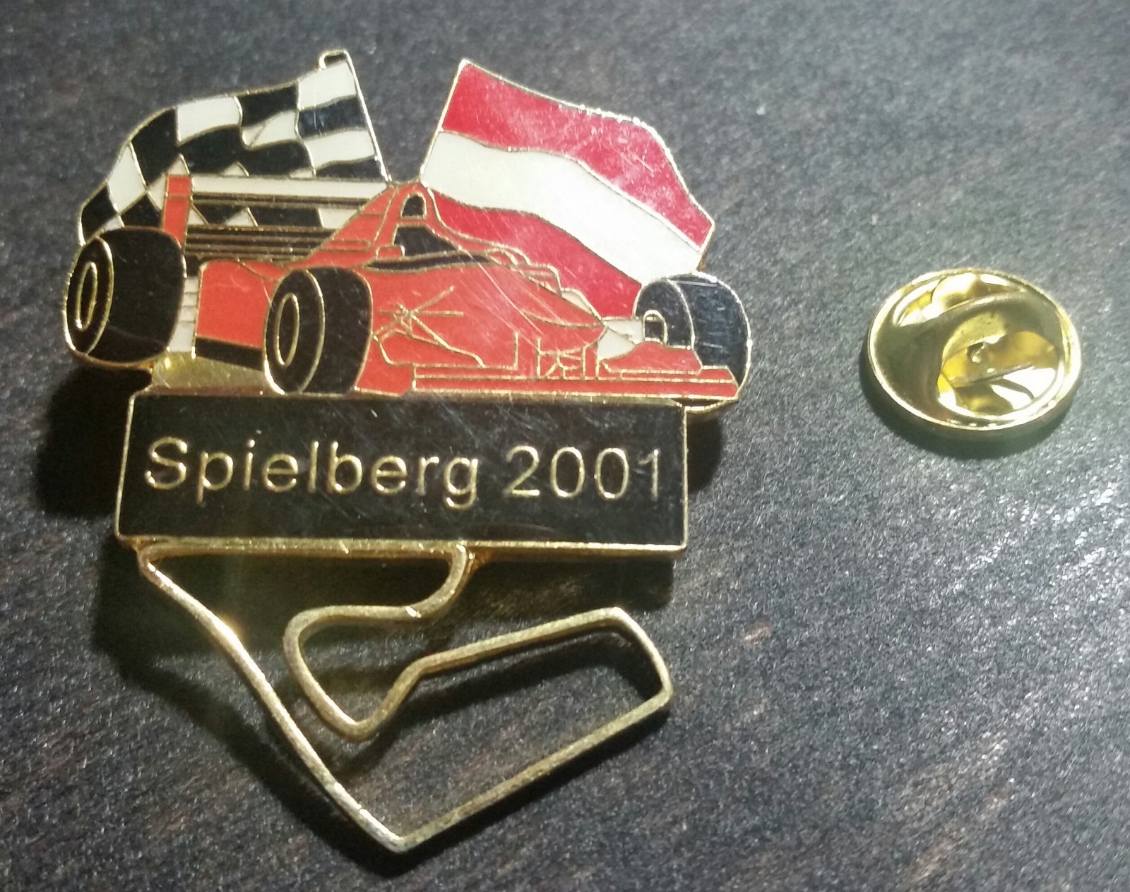 Formula 1 Pin F1 Grand Prix 2001 Spielberg with Track - Dimensions ...