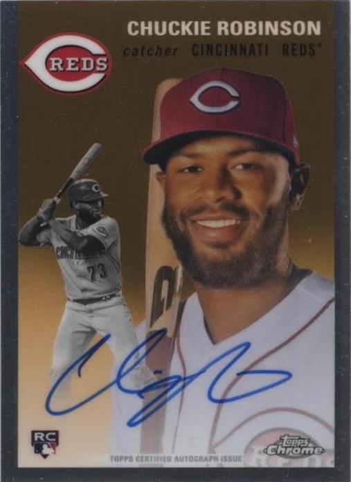 2023 Topps Chrome Platinum Anniversary - Autographs Chuckie Robinson # ...
