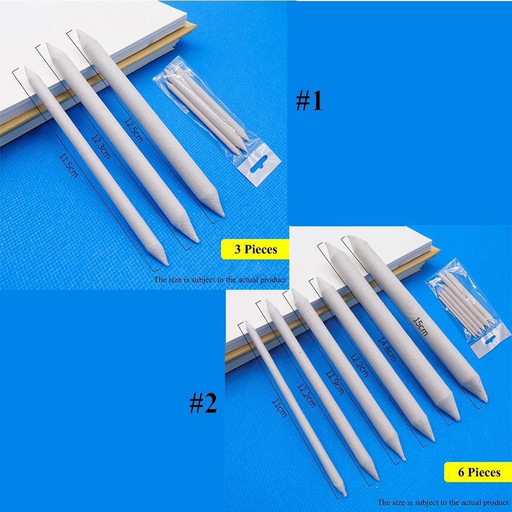 Tearable Art Double Head Sketching Smudge Stump Stick Drawing Tool ...