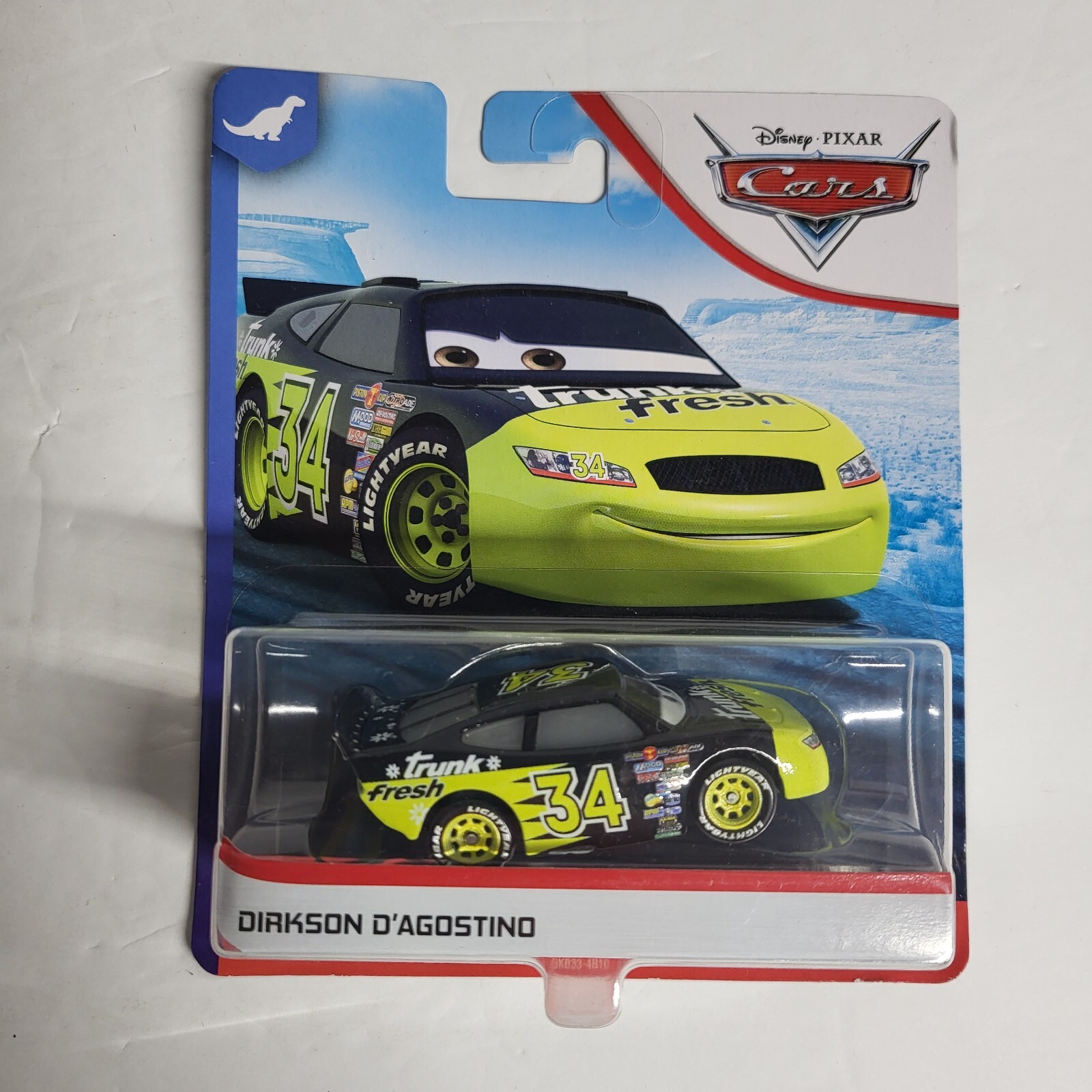 Pixar CARS Trunk Fresh #34 Diecast Hauler & Racecar (Used)