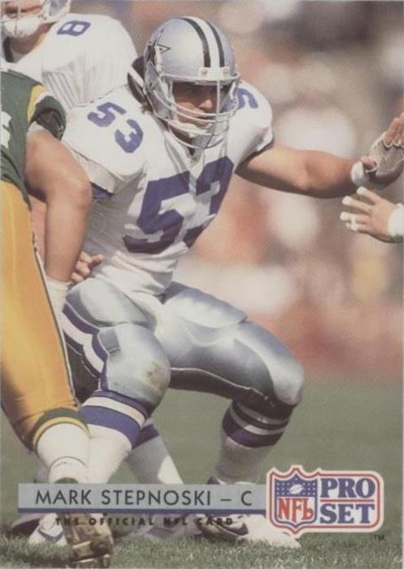 1992 Pro Set - #151 Mark Stepnoski for sale online | eBay