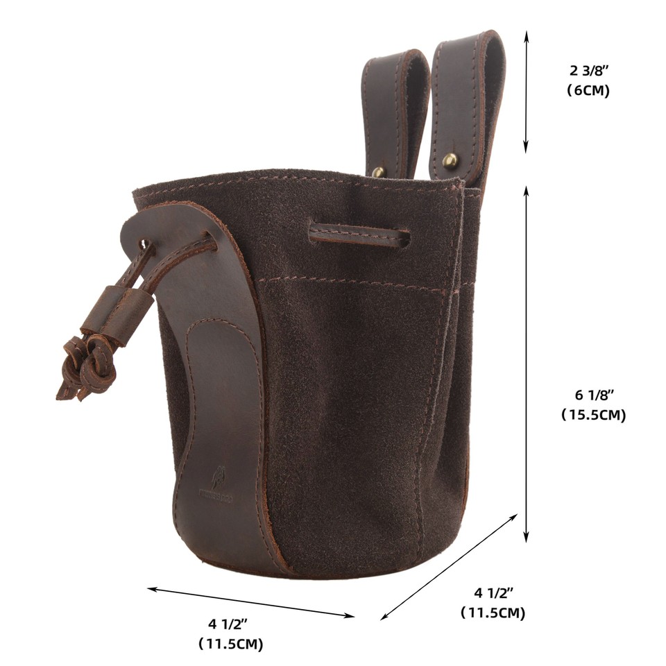 Genuine Leather Pouch, Leather Shotgun Shell Sporting Shooting, Hunting ...
