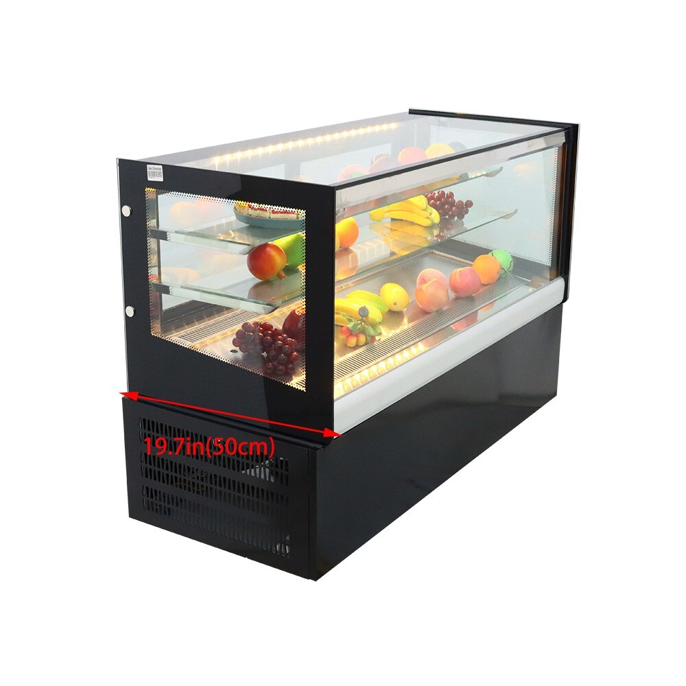 Countertop Display Cabinet 3 Layers Showcase 220V Opened Back Door ...