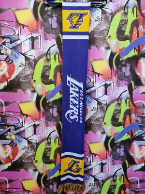 Los Angeles Lakers NBA Basketball Fan Scarf Length 136 cm | eBay