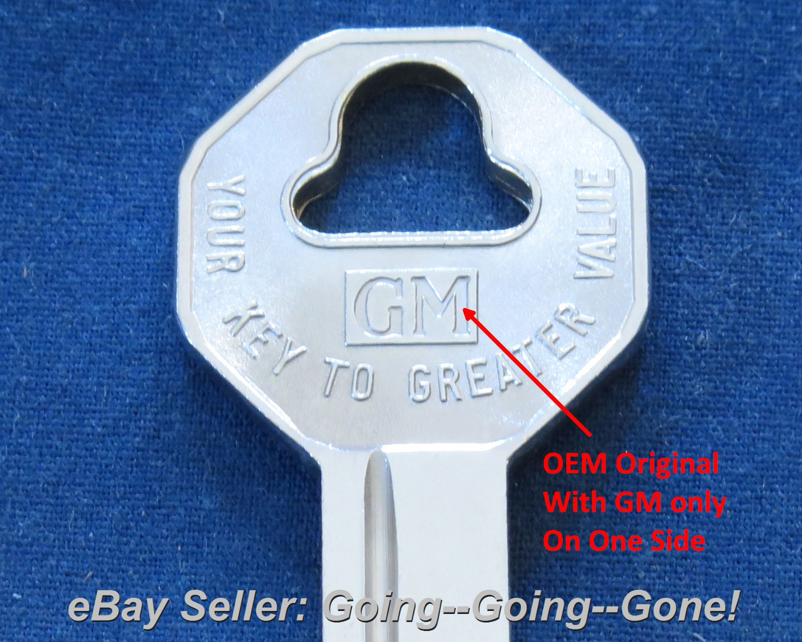 ORIGINAL BRIGGS & STRATTON KEY BLANKS CHEVROLET 1935-1966 B10 CHEVY ...