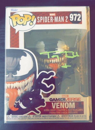 TONY TODD AUTOGRAPHED SIGNED SPIDER-MAN 2 VENOM FUNKO POP #972 OC COA ...
