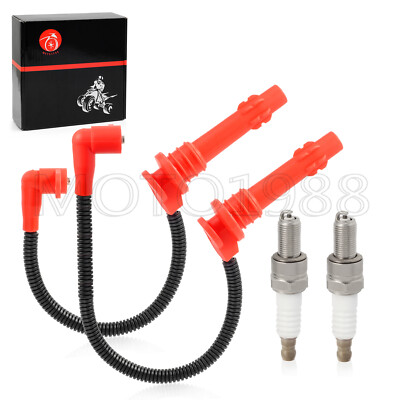 Spark plug & Wire Cap 2015-2023 for Polaris RZR S 900 4014296 4017695 ...