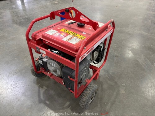 2016 Multiquip GA6HRS Portable 6kw Electric Generator Genset Honda ...