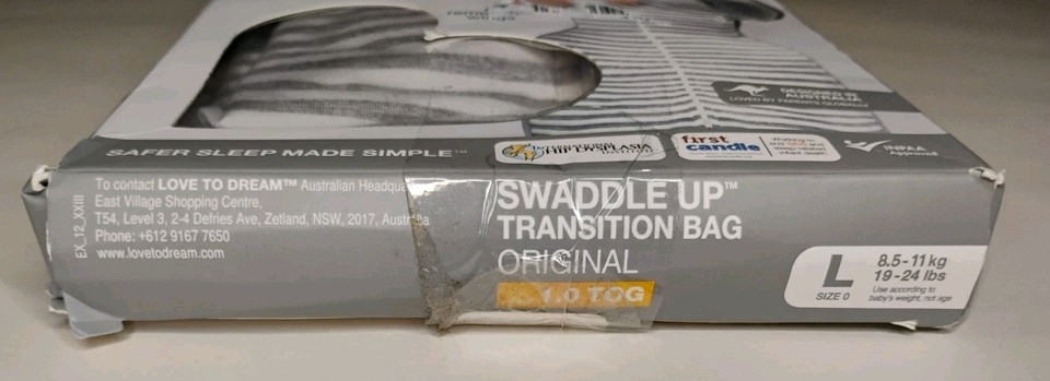 Love To Dream Swaddle UP Transition Bag Adaptive Original Wrap 19-24lbs ...