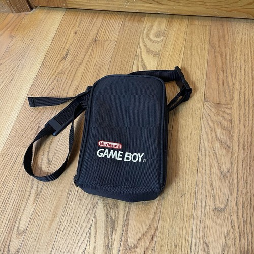 Official Nintendo Original Gameboy Black Vintage Carrying Case Bag with ...