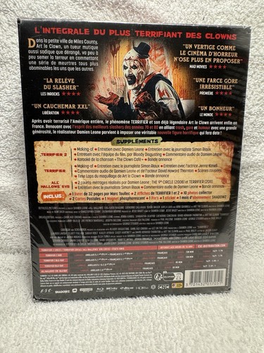 Terrifier 1 & 2 Coffret l'Intégrale Limité numéroté 4K Blu-Ray ...