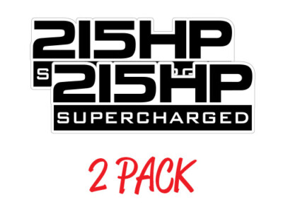 SEADOO 215 SUPERCHARGED STICKER SEA DOO DECAL SPORTSTER SPEEDSTER ...