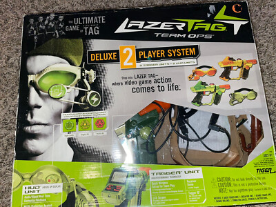 Laser Tag Tiger Electronics Hasbro Lazer OPS Team Guns Goggles Headsets ...