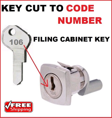 Lost Letter Box key Mailbox Lock Key to Code - Cupboard - Filing ...