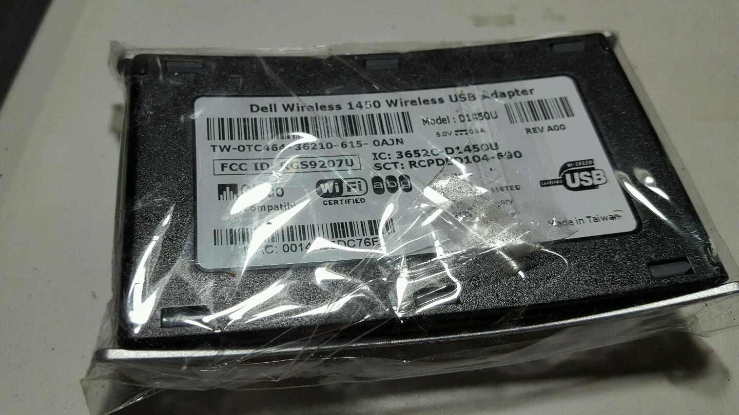 Dell Wireless 1450 Wireless USB Adapter Model D1450U ************* | eBay