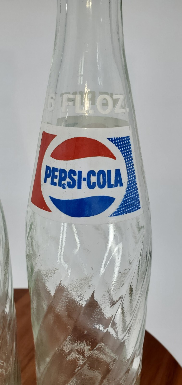 Vintage Lot Of 3 Pepsi-Cola 16 Fl Oz 1 PT Pint Glass Bottle Collectible ...