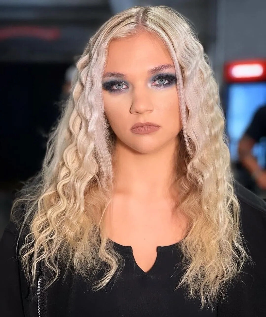 Julia Hart Posing In Black Shirt 8x10 PHOTO PRINT | eBay