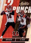2018 Absolute 1 2 PUnch Andy Dalton AJ Green Cincinnati Bengals #OTP-AA ...