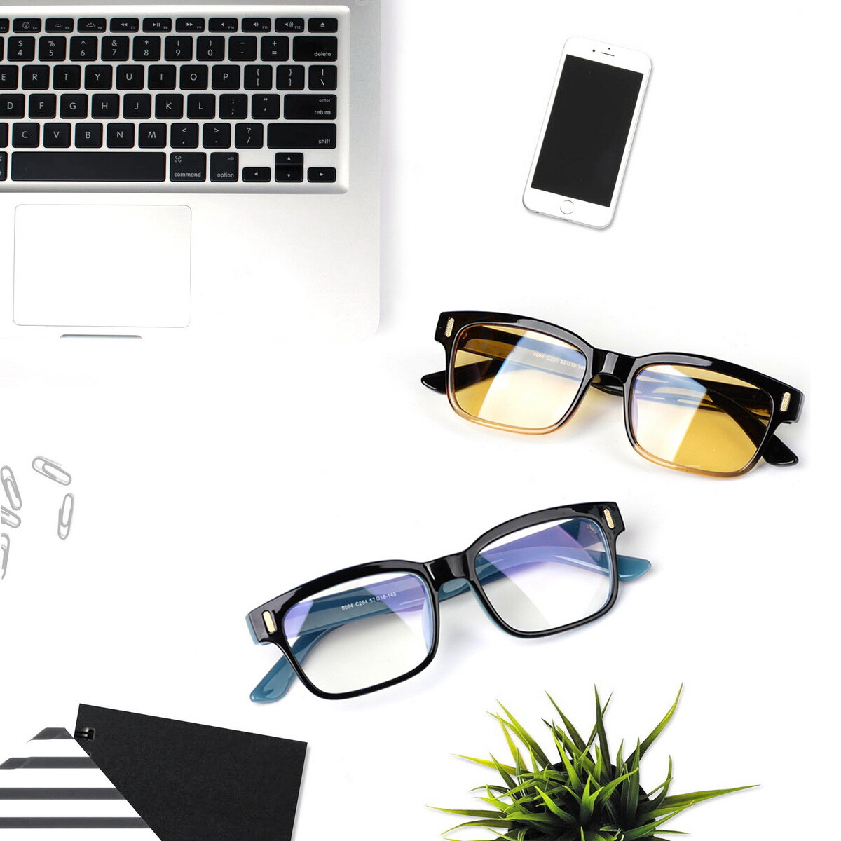 Blue light Blocking Computer Gaming Glasses Anti Glare Anti UV Eyewear ...