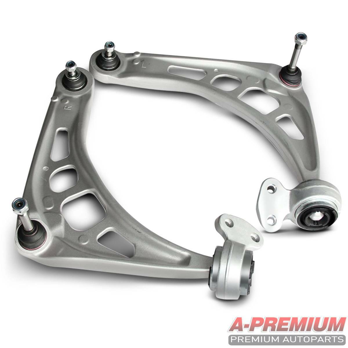 4x Front Lower Control Arm with Ball Joint & Bushing Kit for BMW E46 3 ...