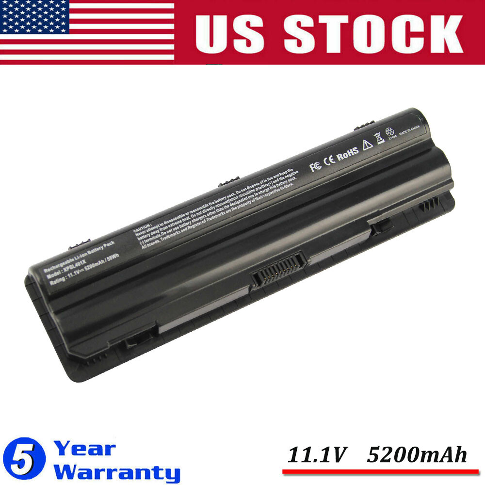 Laptop Battery For Dell XPS 14 15 17 L401X L501X L502X L701X L702X ...