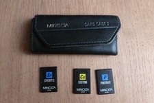 MINOLTA Custom Function, Sports & Portrait cards, with Card Case 2.