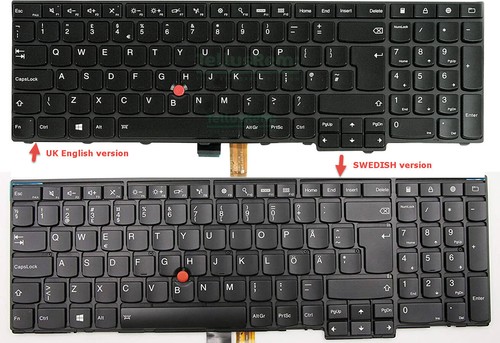 BACKLIT Keyboard KEY for Lenovo Thinkpad L560 L570 E550 E555 E560 E565 ...
