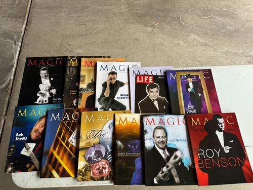 Magic Magazine for Magicians 2004 FULL YEAR Del Ray, Bob Sheets, Fred ...