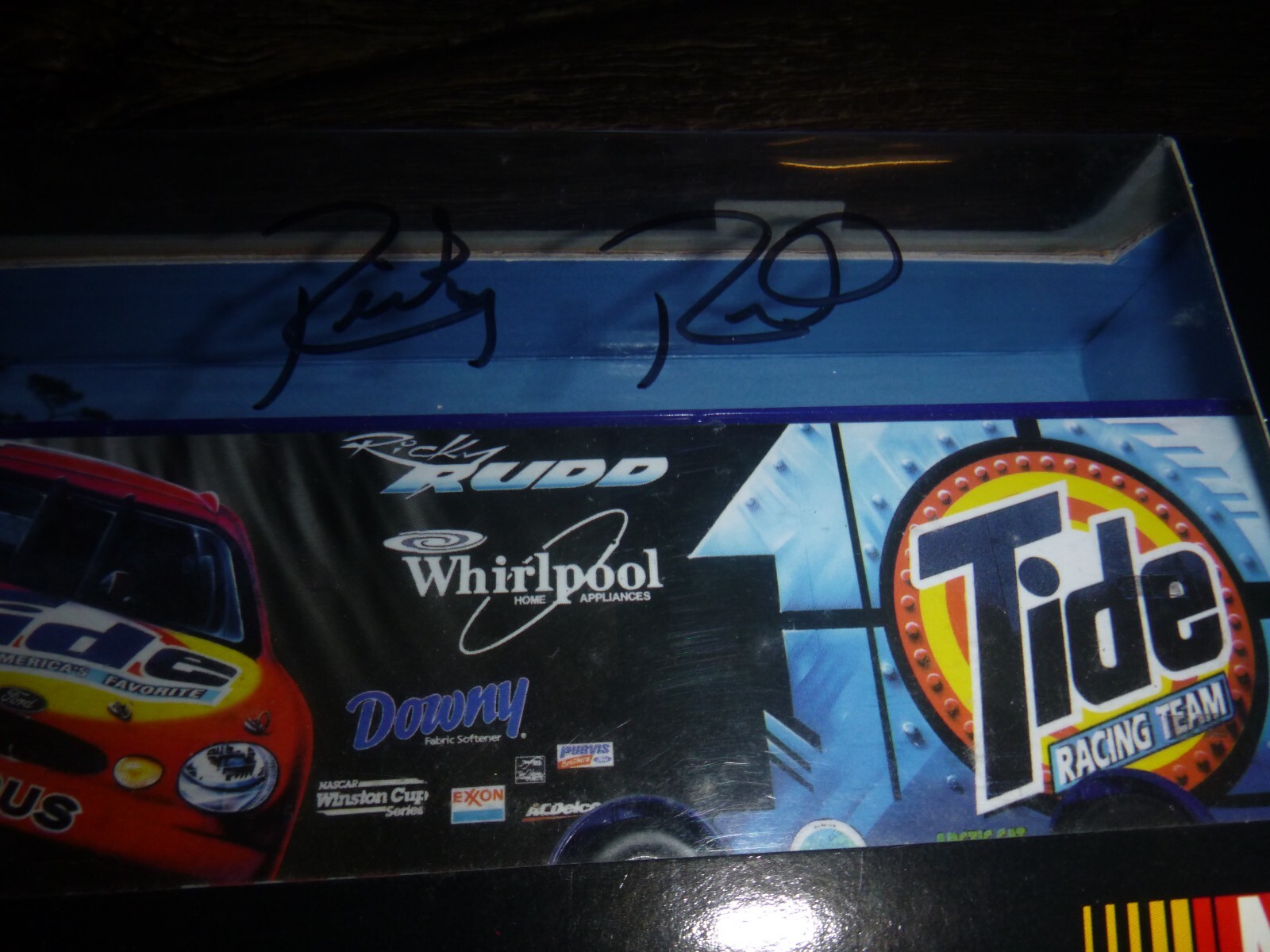 Hotwheels 1/64 Ricky Rudd #10 Tide Hauler AUTOGRAPH | eBay